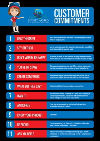 Creating Service Standards