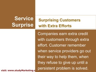 Service strategy | PPT