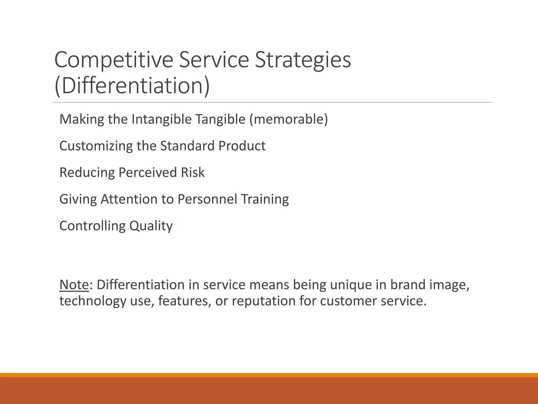 Service strategy | PPTX