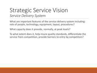 Service strategy | PPTX