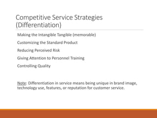 Service strategy | PPTX