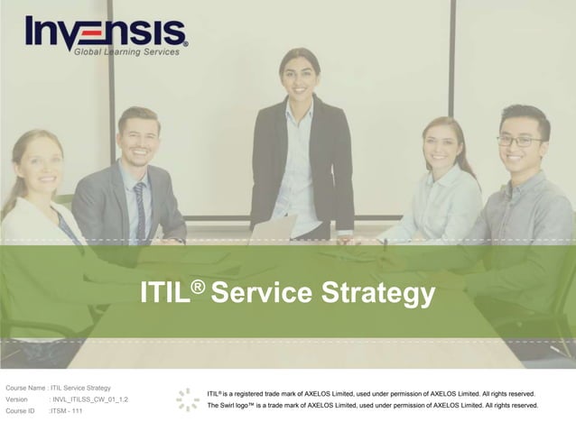 ITIL Intermediate Service Strategy Course Preview | PPT