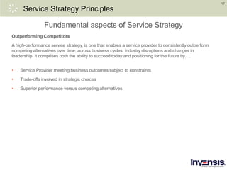 ITIL Intermediate Service Strategy Course Preview | PPT