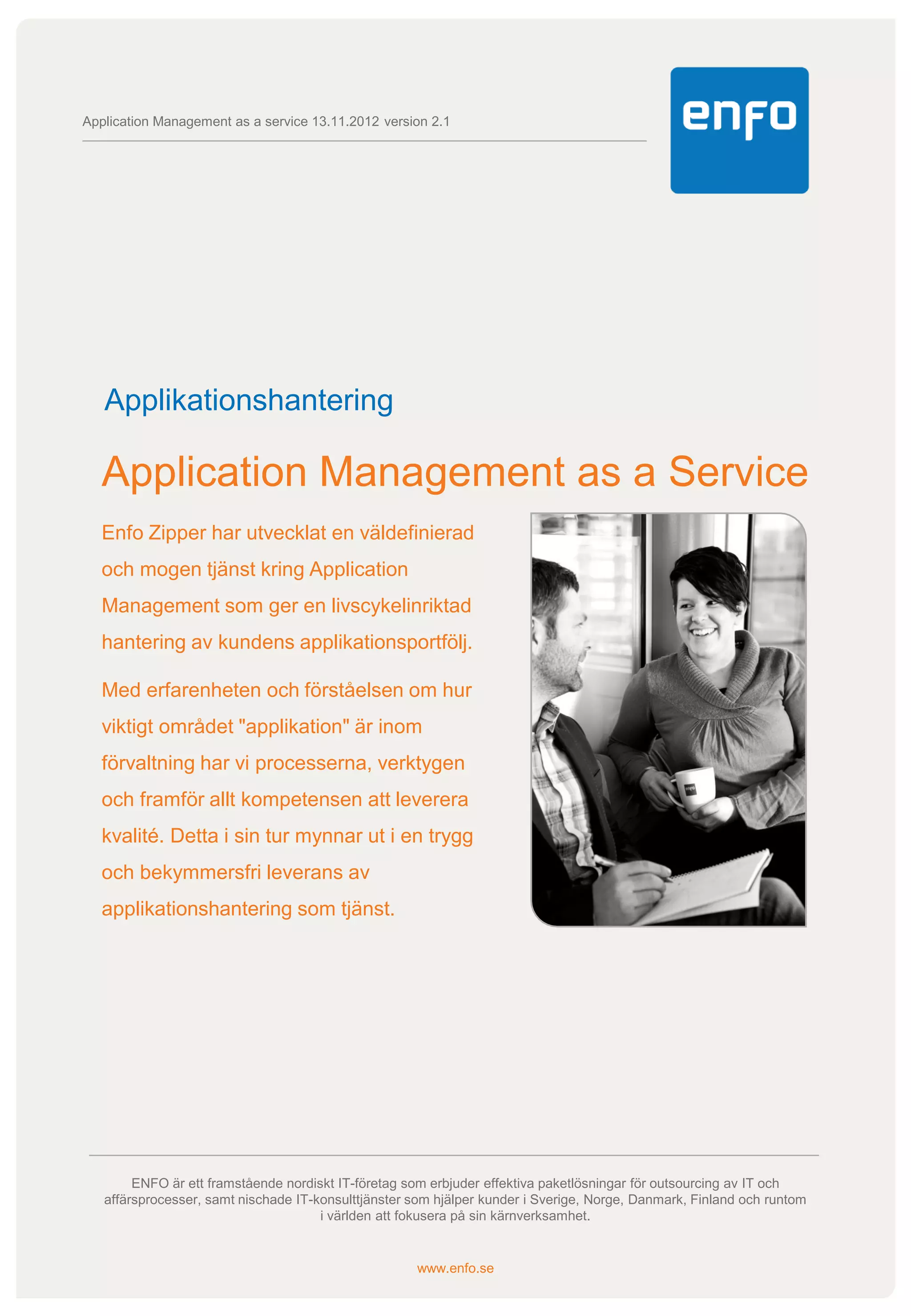 Application Management as a Service | PDF
