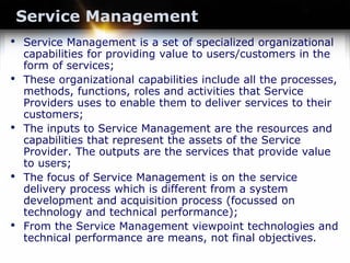 An Introduction to Service Systems Engineering (SSE) | PDF