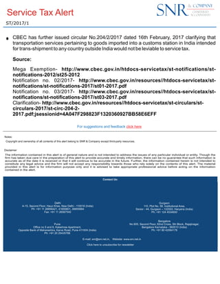 Service tax alert | PDF