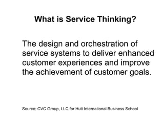 Service Thinking - Influencer Metrics | PPT