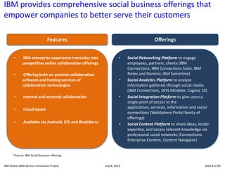 Service Innovation- IBM Parternships Cases | PPT