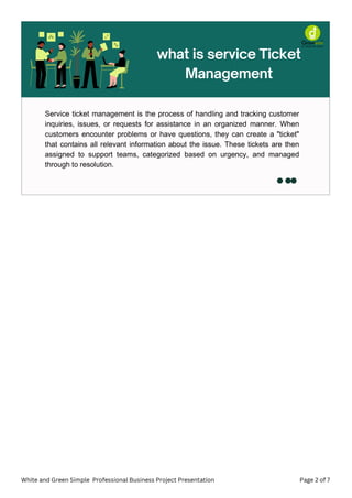 service ticket management an effective way to resolve customer issues ...