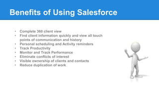ServiceTracker and Salesforce presentation | PPTX