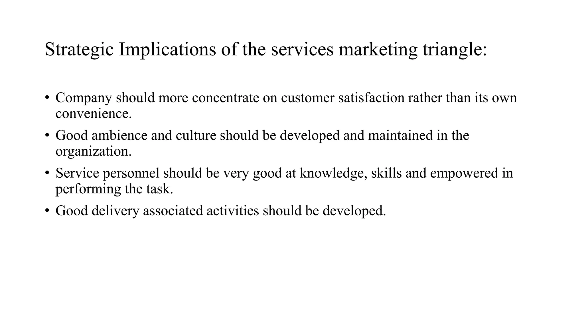 Services Marketing Triangle | PPTX