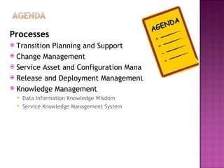 Service transition | PPT