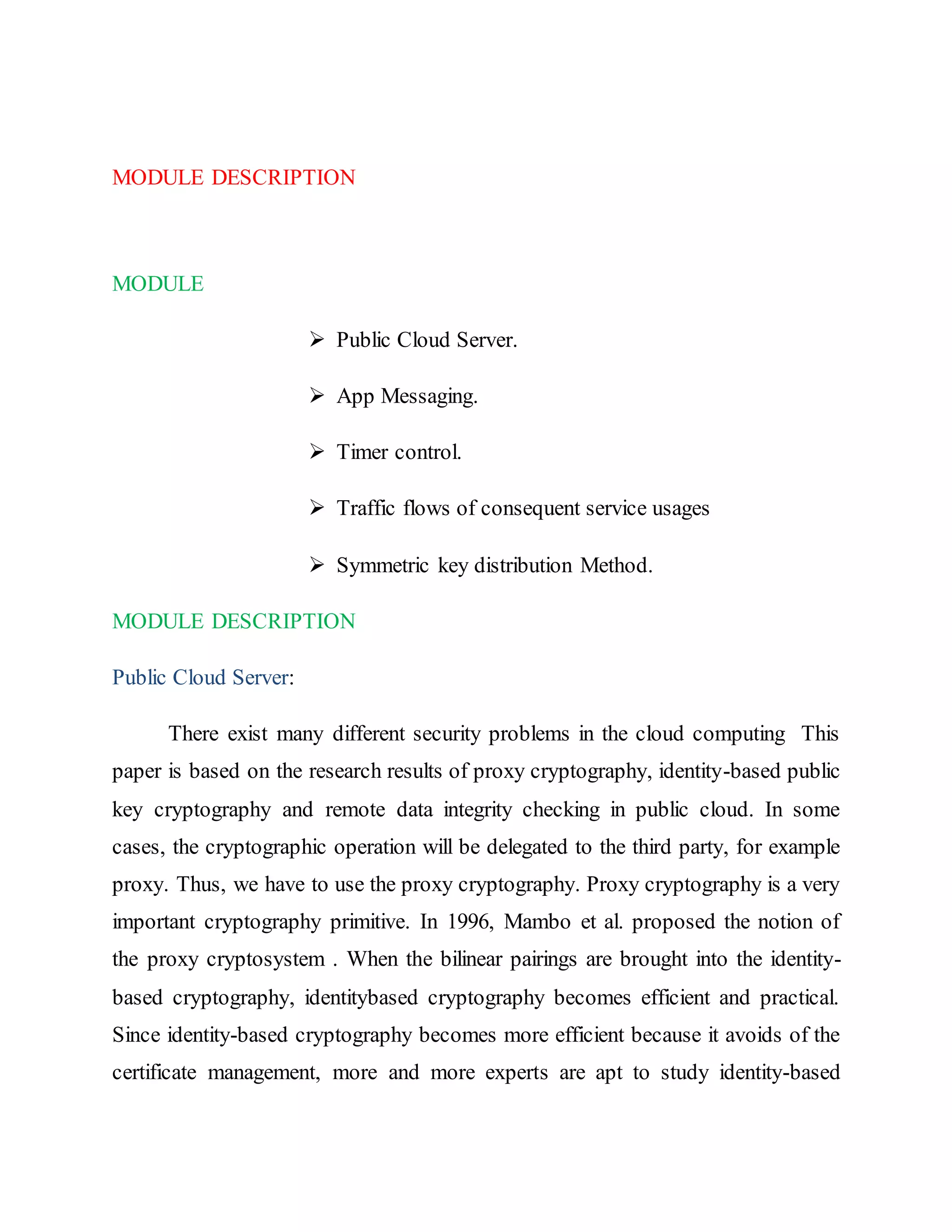 Service usage classification with encrypted | DOCX