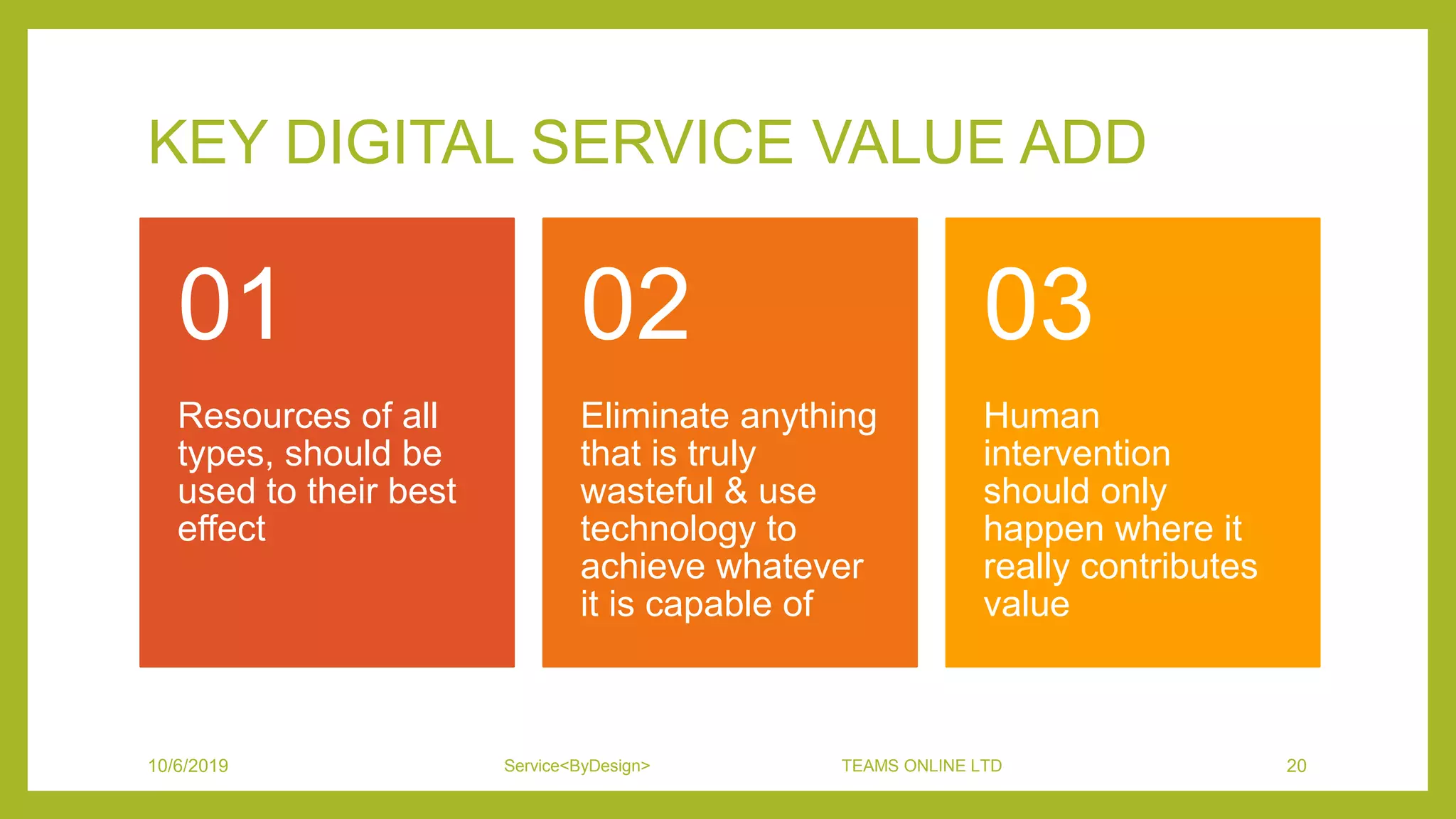 Service value chain activities | PPTX