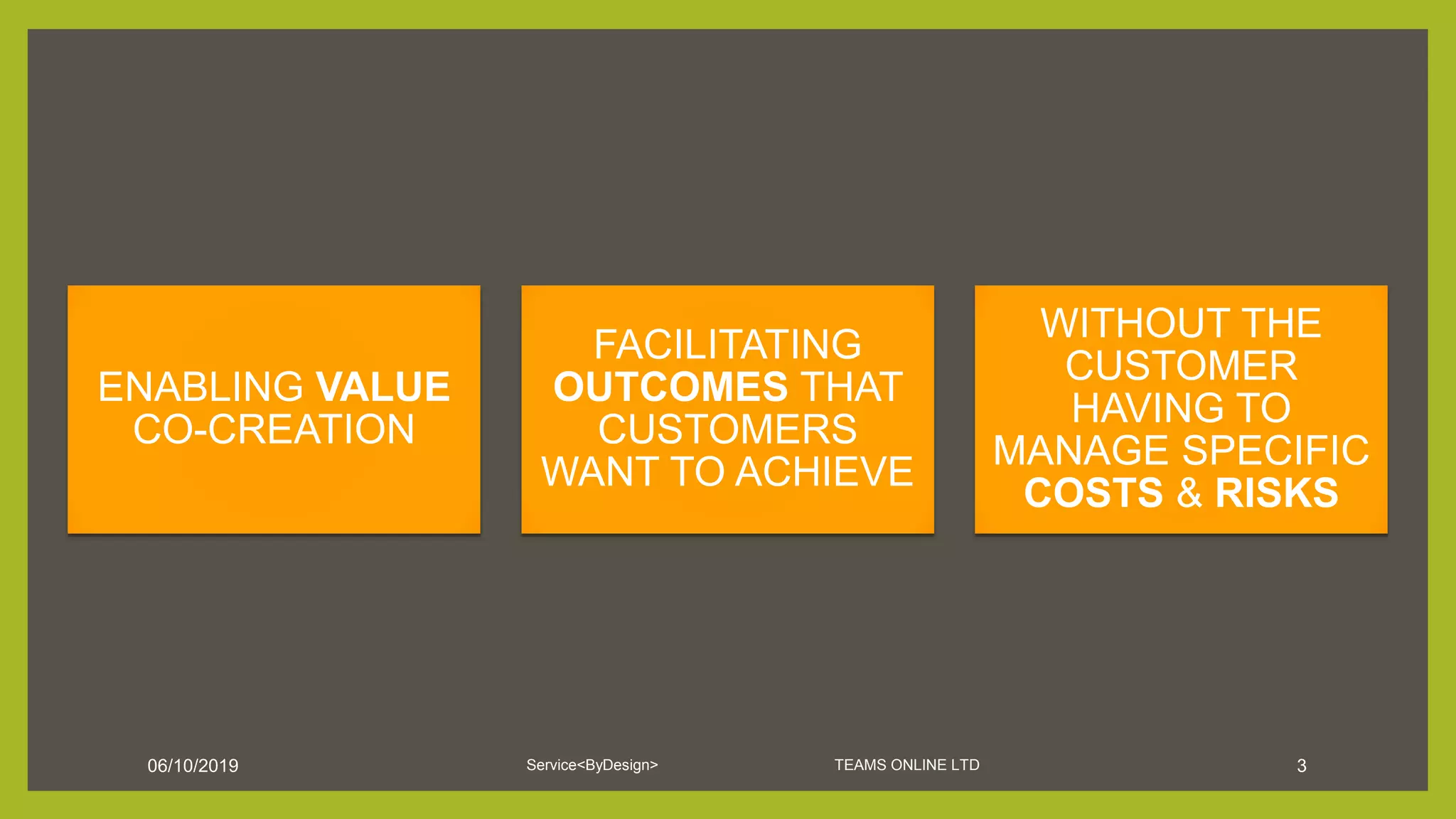 Service value chain activities | PPTX