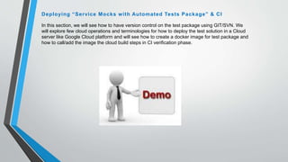 Service virtualization with npm modules updated | PPT