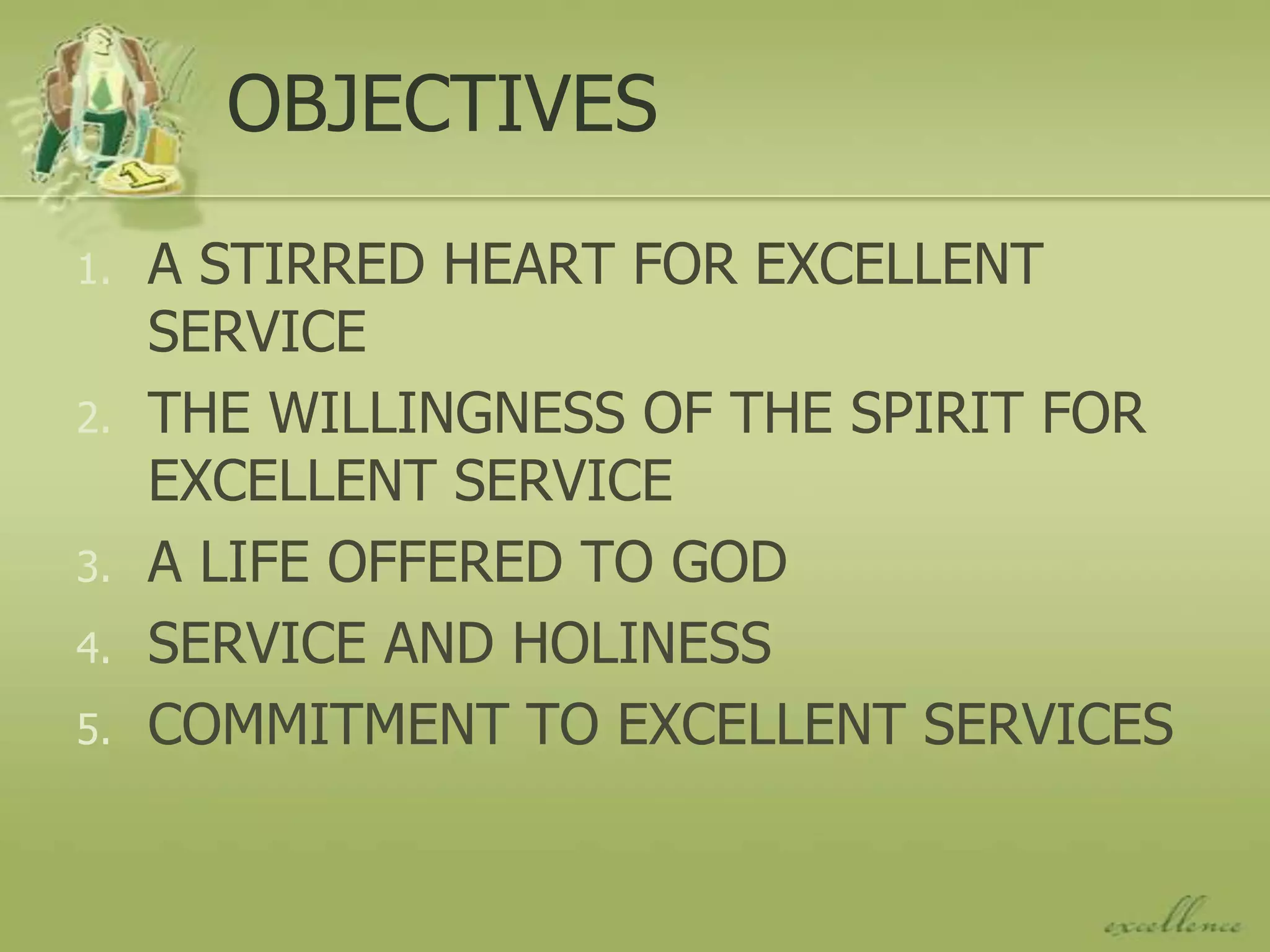 Service with excellence | PPTX