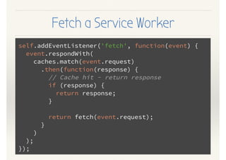Service Workers and APEX | PDF