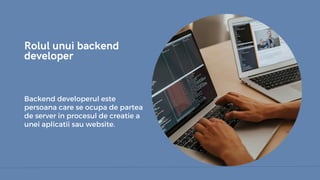 Servicii de backend development in Romania | PPT