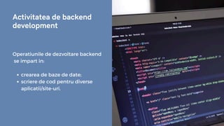 Servicii de backend development in Romania | PPT | Free Download