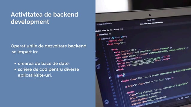 Servicii de backend development in Romania | PPT