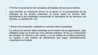 Servicio; Definición, cultura de servio, ciclo del servicio y sus ...