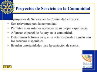 Servicio en la Comunidad | PPT
