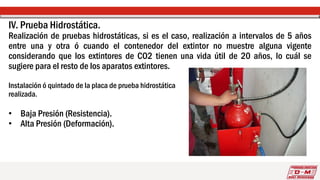 Servicio a extintores - Díaz Mexicana | PPTX