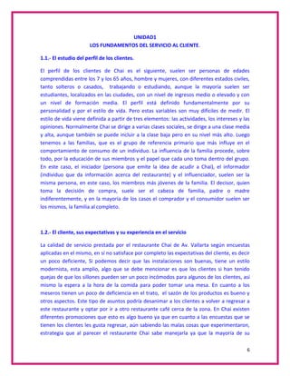 Servicio al cliente chai | DOCX