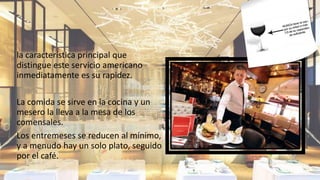 Servicio americano | PPTX
