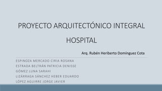 Servicios generales hospital | PPTX
