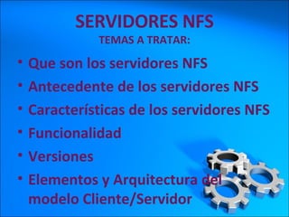 Servidor NfS | PPT