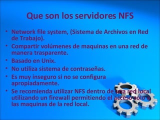 Servidor NfS | PPT