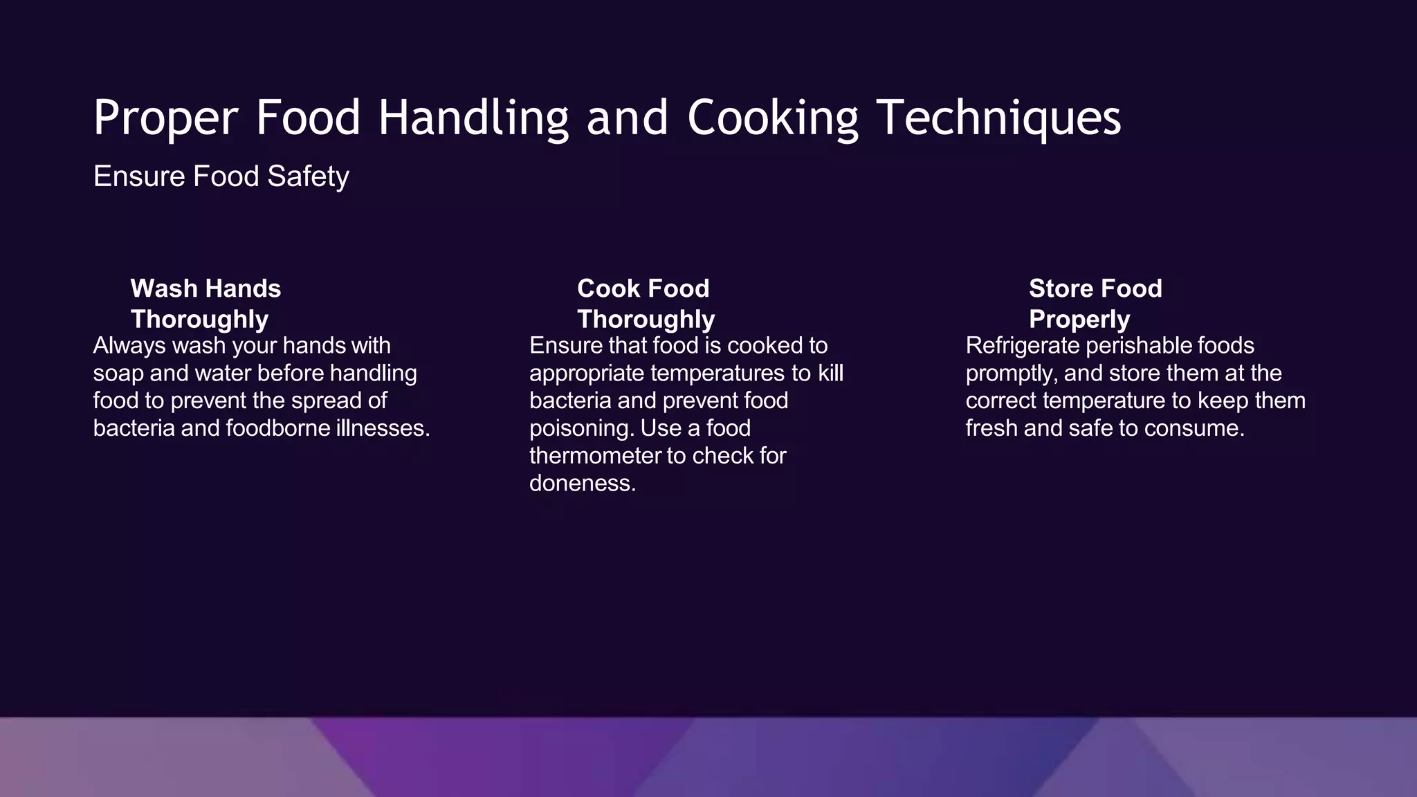 serving food | PPTX