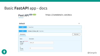 Serving ML easily with FastAPI | PDF