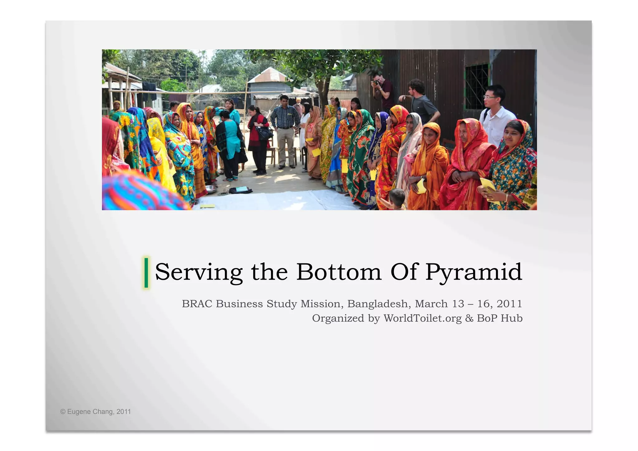 Serving the Bottom of Pyramid | PDF