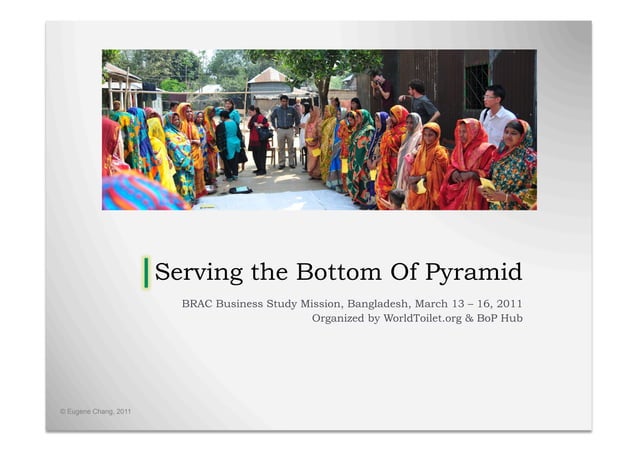 Serving the Bottom of Pyramid | PPT