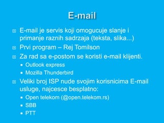 Servisi interneta | PPSX