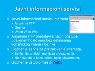Servisi interneta | PPSX