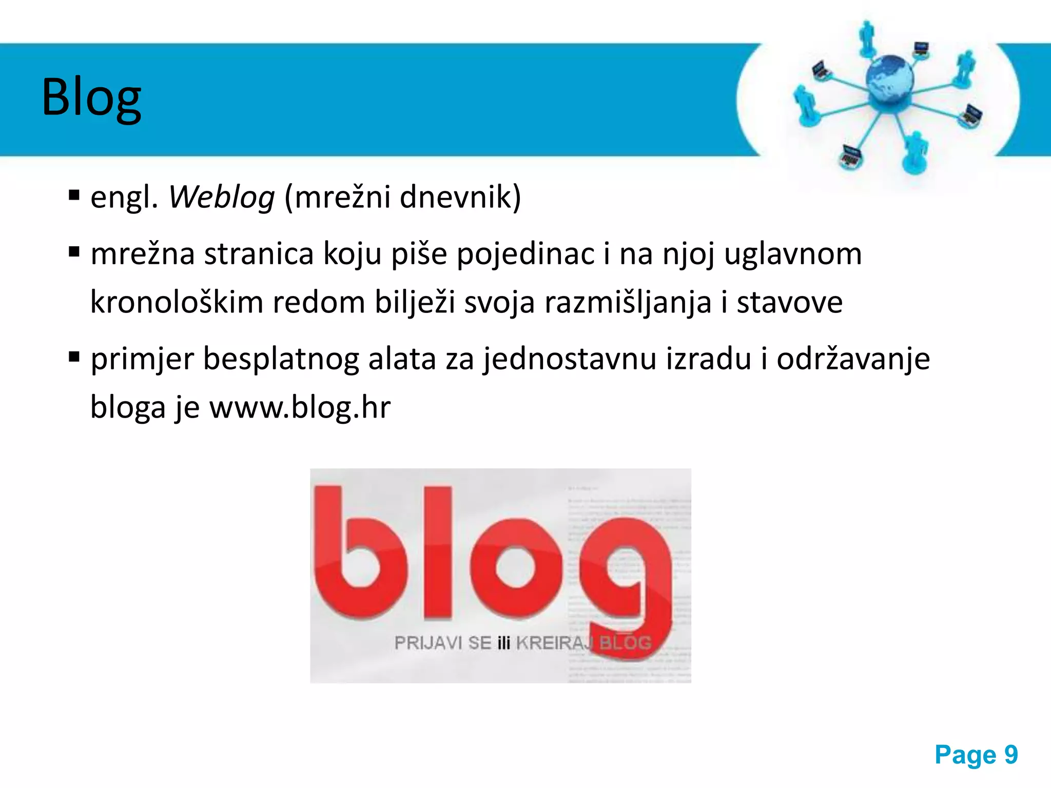 Servisi i sigurnost na internetu | PPTX