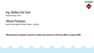 Efficientamento energetico centrale di via Bassa San Giovanni in ...