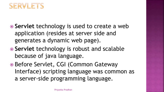 Servlet | PPTX