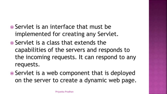 Servlet | PPT