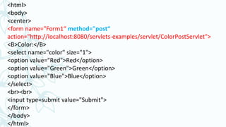 UNIT-3 Servlet | PPTX