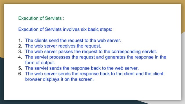 Servlet session 1 | PPT