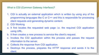 Servlet session 1 | PPTX