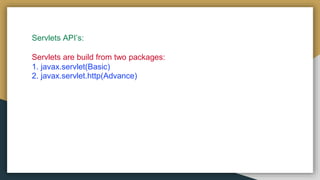 Servlet session 1 | PPTX