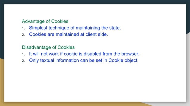 Servlet session 10 | PPT