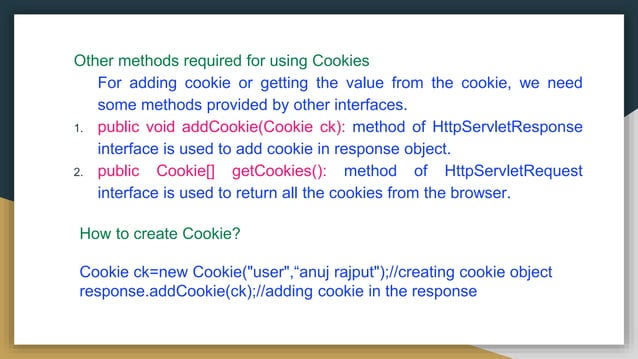 Servlet session 10 | PPT