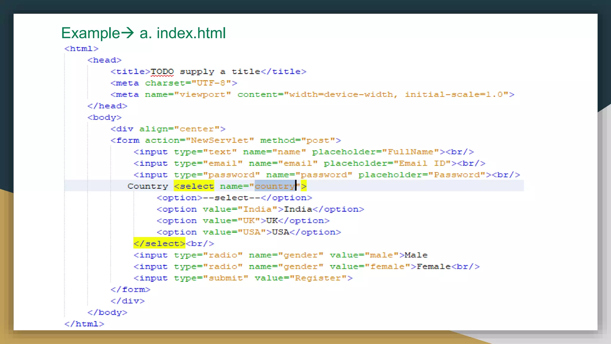 Servlet session 13 | PPT